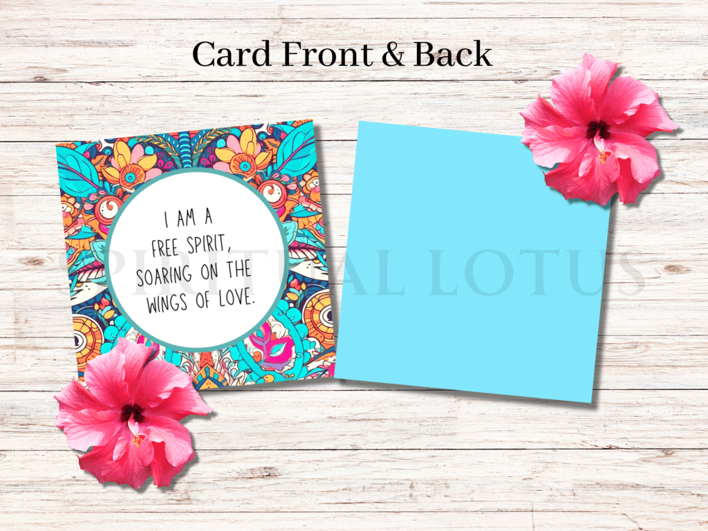 Hippie Soul Affirmation Cards (Digital Download)